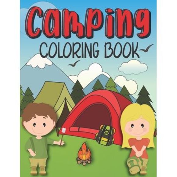 Art Coloring | Other | Camping Coloring Book A Collection Of Cute ...